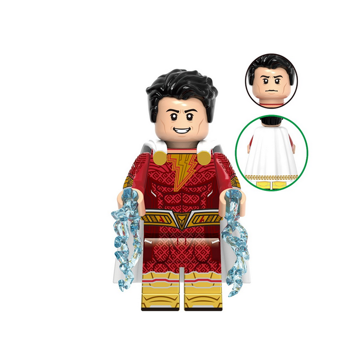 Shazam Billy Batson Minifigures Accessories DC Universe Shazam Fury of ...