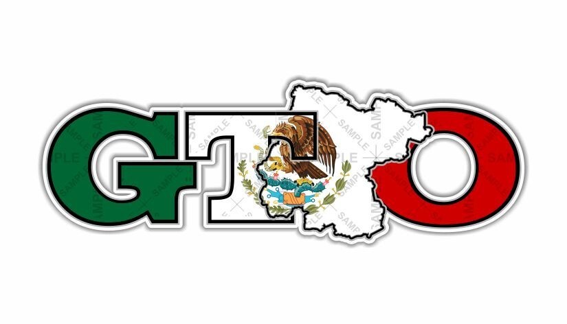 Guanajuato GTO Mexico Precision Cut Decal - Decals, Stickers & Vinyl Art