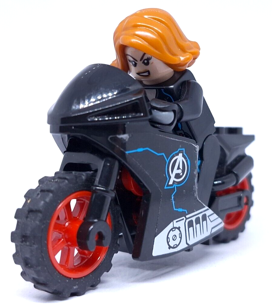 Lego Avengers Black Widow's Motorcycle 76050 Minifigure Figure - LEGO ...