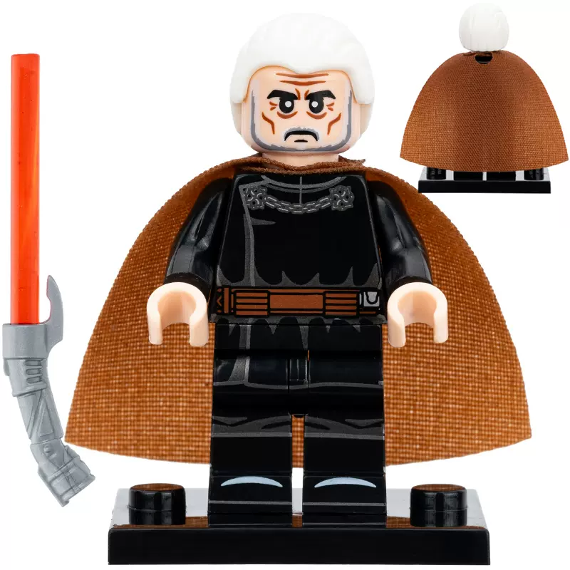 Star Wars Count Dooku Minifigures Weapons and Accessories - Building ...