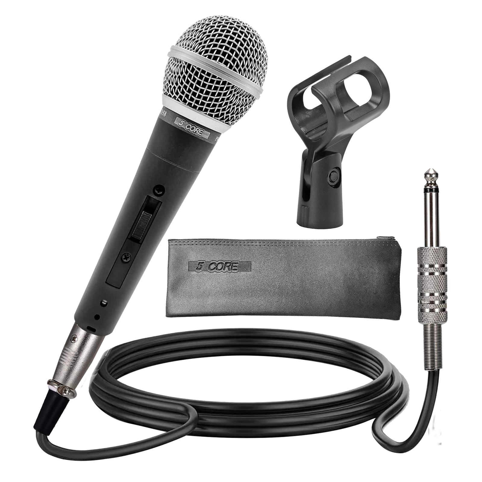 5 Core Professional Dynamic Vocal Microphone - Unidirectional Handheld ...