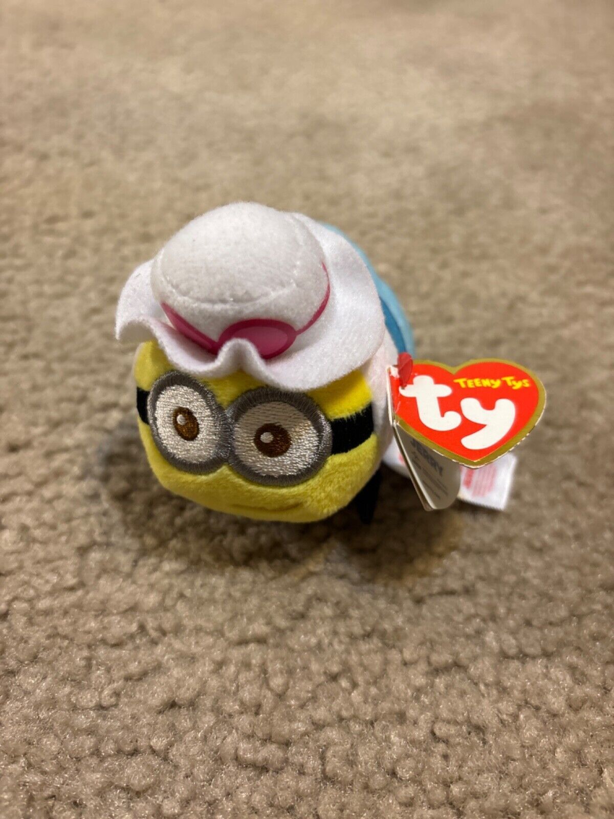 TY Beanie Boos Teeny Tys 4" Despicable Me 3 JERRY Minion Tourist ...