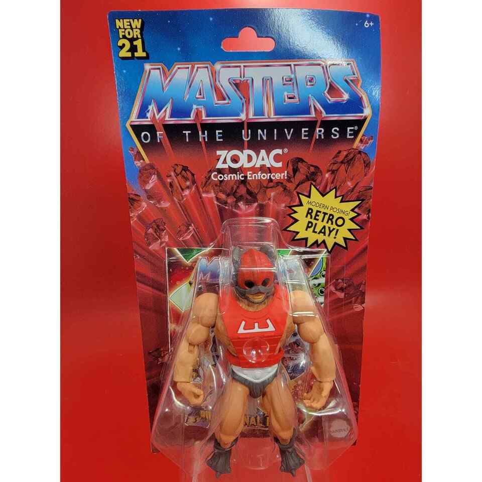 Masters of the Universe Origins ZODAK Figure MOTU He-Man Mattel Punched ...