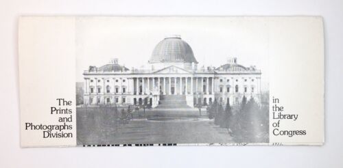 The Prints And Photographs Division in the Library of Congress Brochure ...
