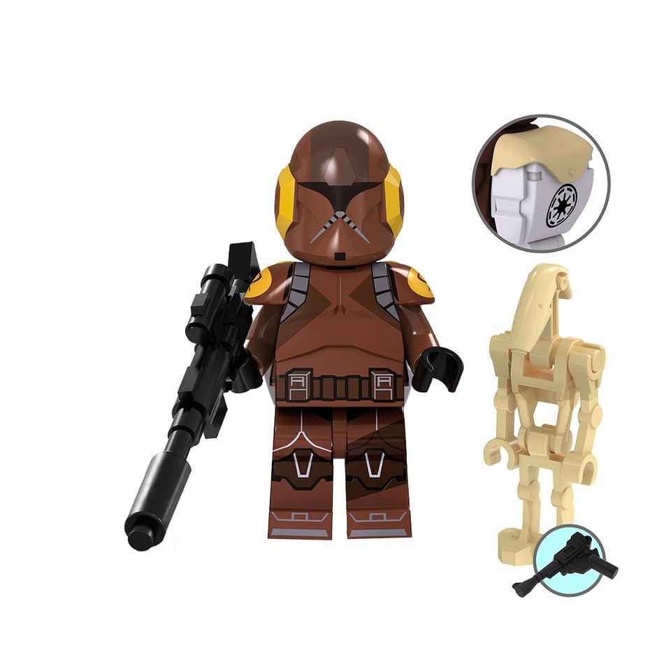 Star Wars Desert Spec Ops Troopers Minifigures Building Toy - Building ...