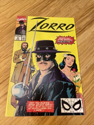 Marvel Comics Zorro Comic Book Issue #2 Super Hero KG - Comics & Graphic Novels