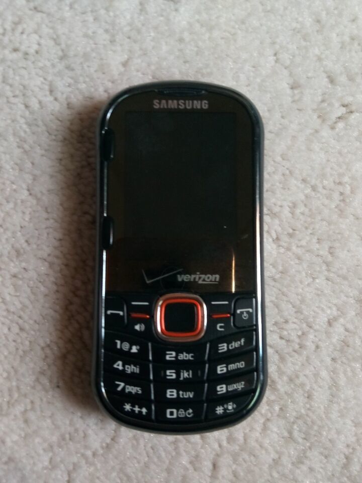 Samsung U460 Intensity 2- Black(Verizon QWERTY Cell Phone-RARE VINTAGE ...