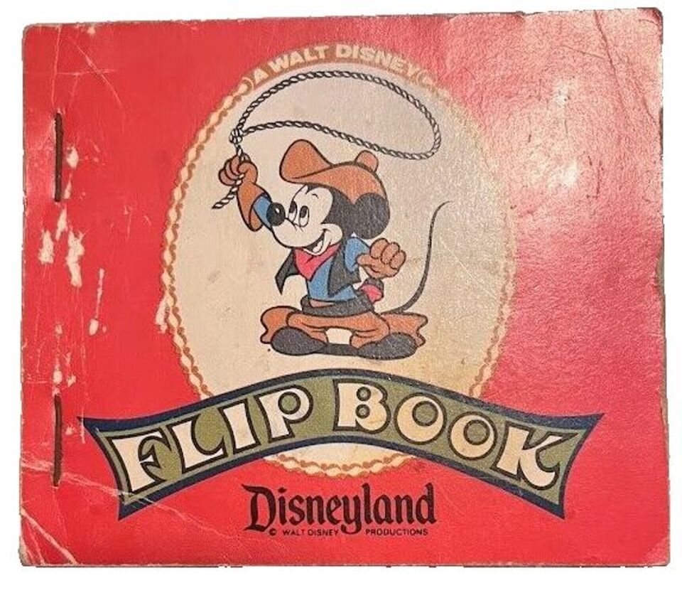 Vintage Walt Disney Moving Picture Flip Book and 50 similar items