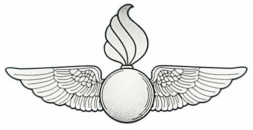 Ordnance Wings (Silver) Decal - Veteran Owned Business - Everything Else