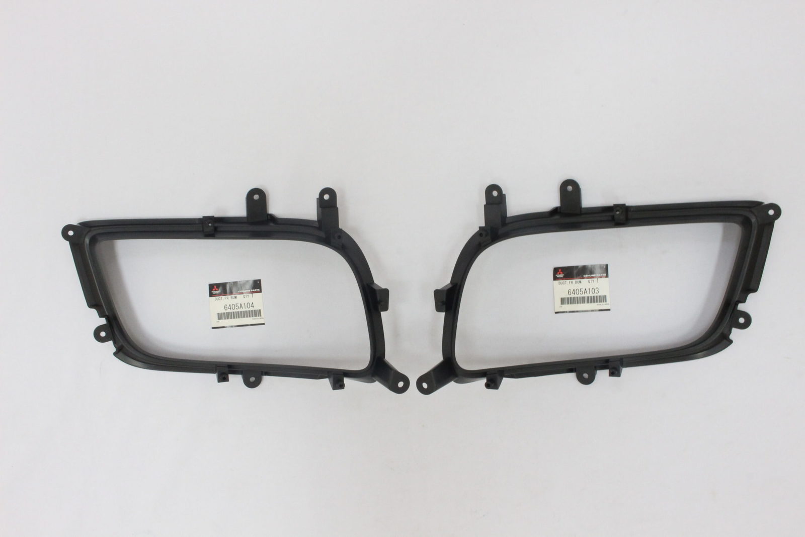 Mitsubishi Lancer Evolution X 2008-2015 JDM Front Fog Light Frame Kit ...