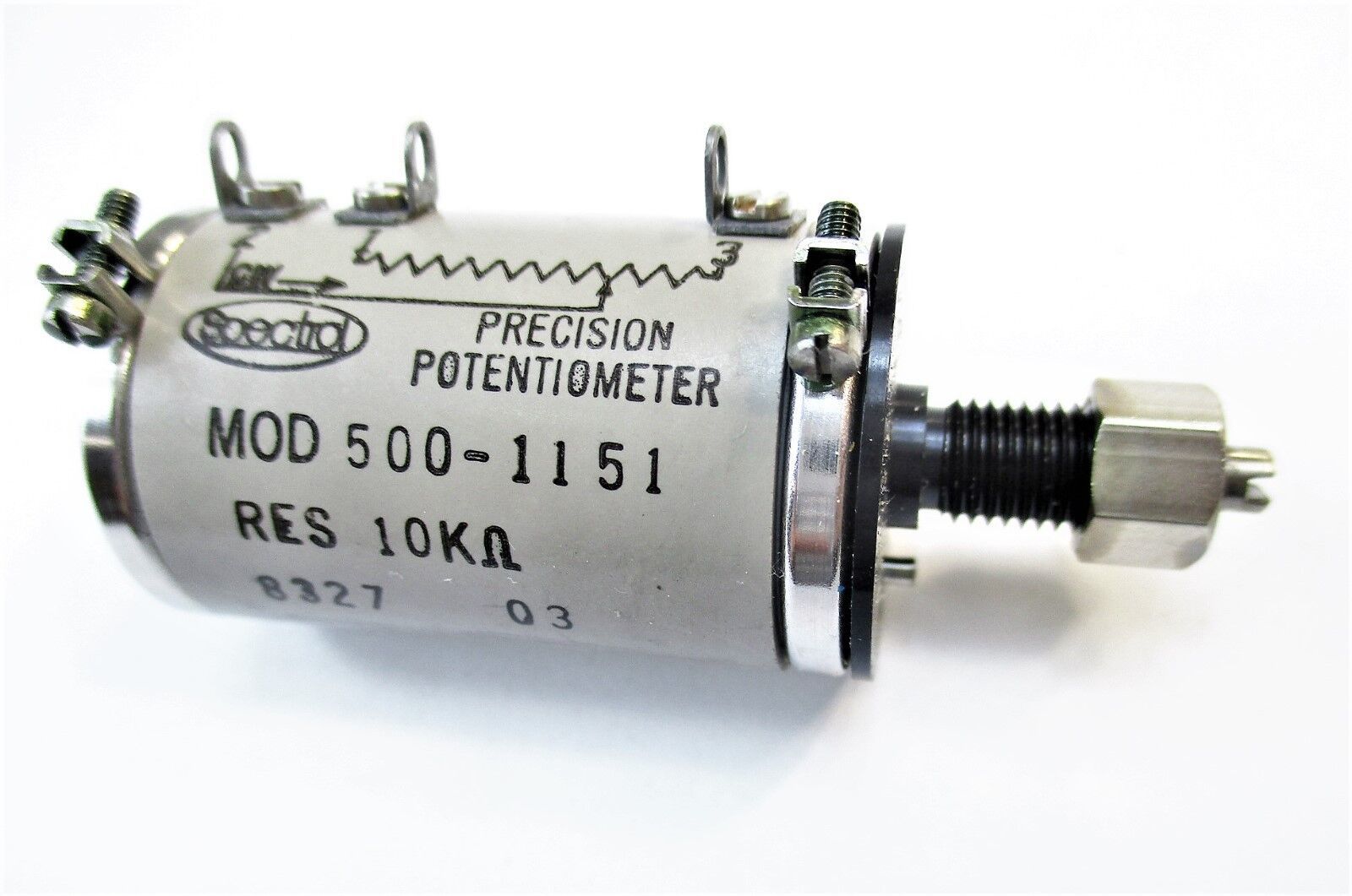 Aviation Part 500-1151 Spectrol Variable Resister/Potentiometer 10K ...