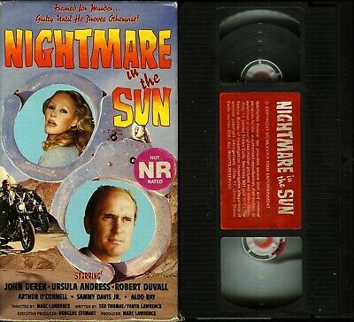 NIGHTMARE IN THE SUN VHS URSULA ANDRESS JOHN DEREK ALDO RAY EDDE VIDEO ...