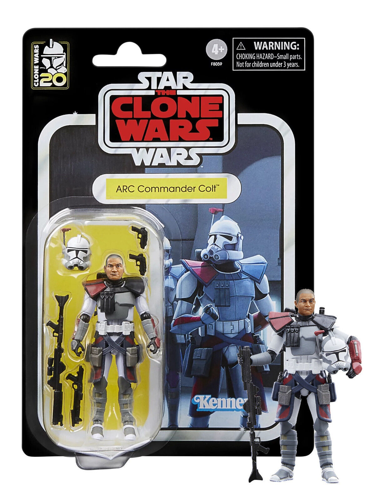 Kenner Star Wars ARC Commander Colt The Clone Wars 3.75" Figure Mint on ...