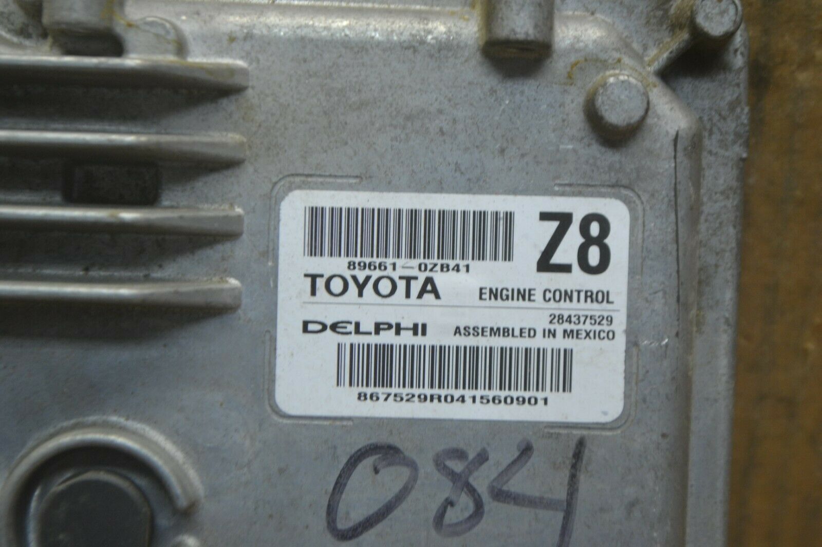 2014 Toyota Corolla Engine Control Unit ECU 896610ZB41 Module 519-4G1 - Car & Truck Parts ...