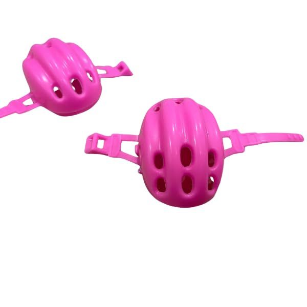 Fashion Doll Dress-Up-5pcs. Pink Mini Fashion Doll Helmets - Toys & Hobbies