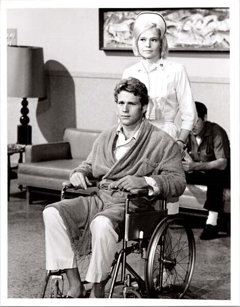 Peyton Place Ryan O'Neal & Jacqueline Mayo original 7x9 TV photo 1968 ...