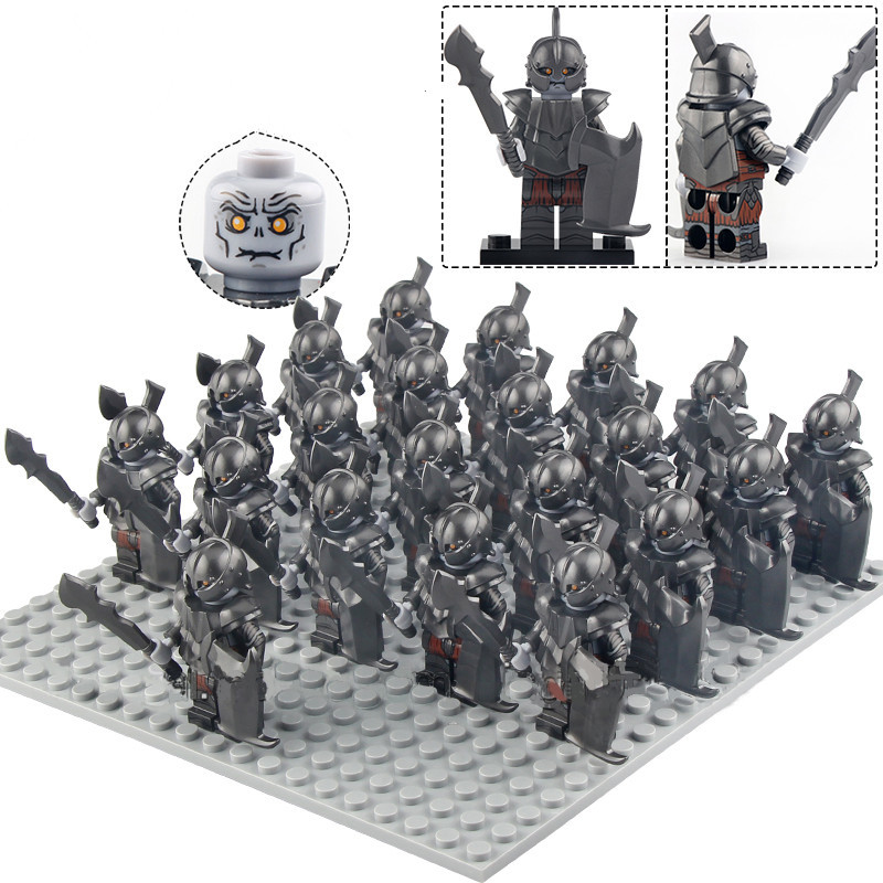 21pcs Gundabad Orcs Armor Army The Hobbit The Lord Of The Rings Minifigures Toys - Building Toys ...