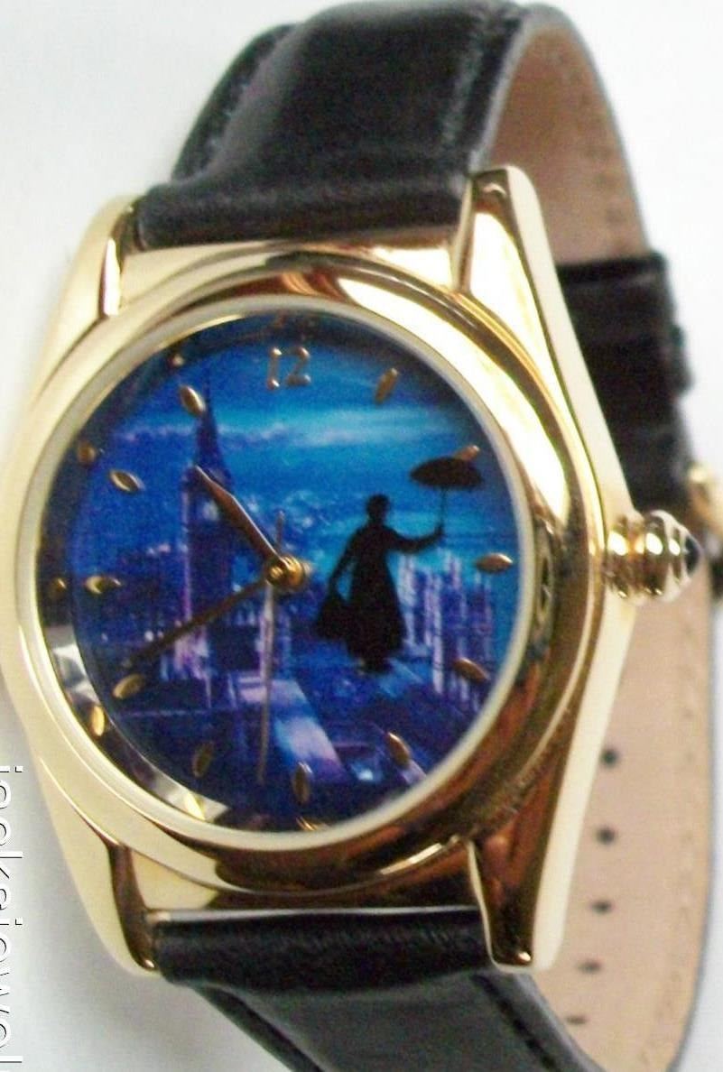 New Vintage Disney Limited Edition Mary Poppins Watch W/Statue! HTF ...