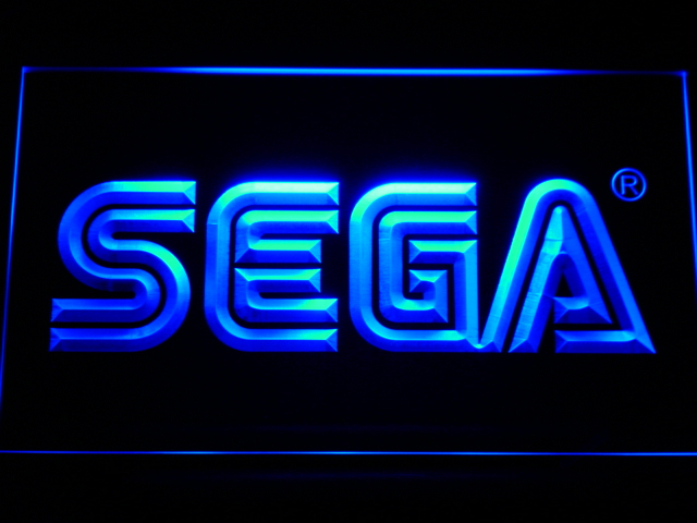 Sega Game Illuminated Led Neon Sign Home Decor Room, Office, Lights ...