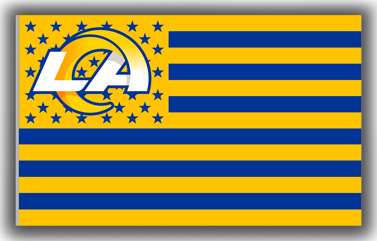 Los Angeles Rams Football Team New US Flag 90x150cm 3x5ft Best Banner ...