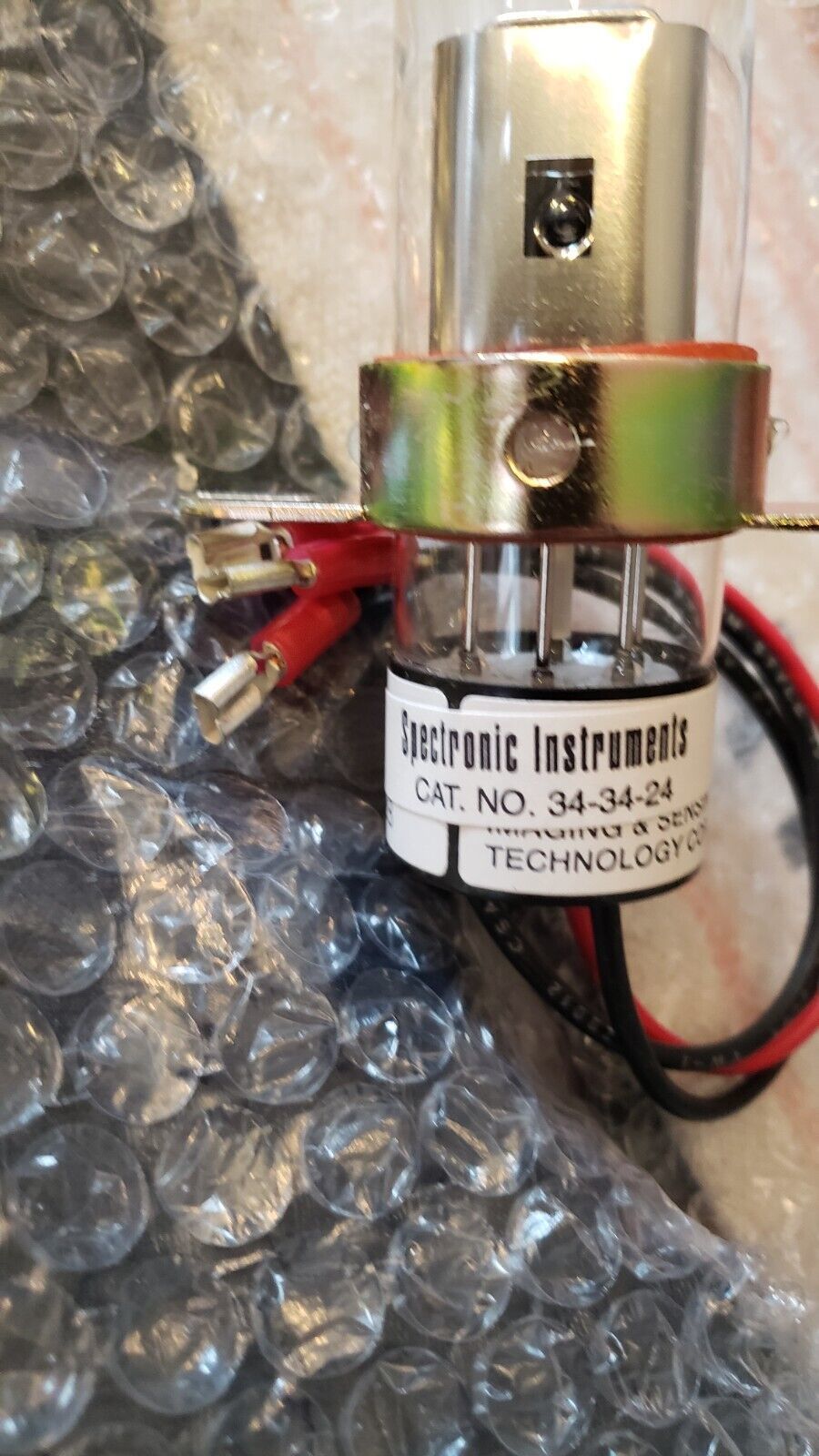 NEW Spectronic Instruments Lomb 2 Deuterium Arc Gas Lamp # 34-34-24 / ...