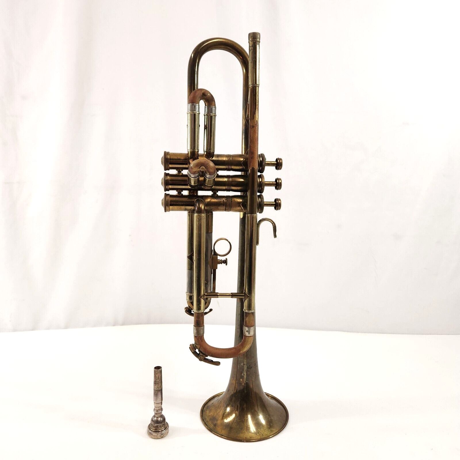 Besson Brevete Trumpet 1950s w/ Vincent Bach 11 1/2 C Mouthpiece AS IS ...