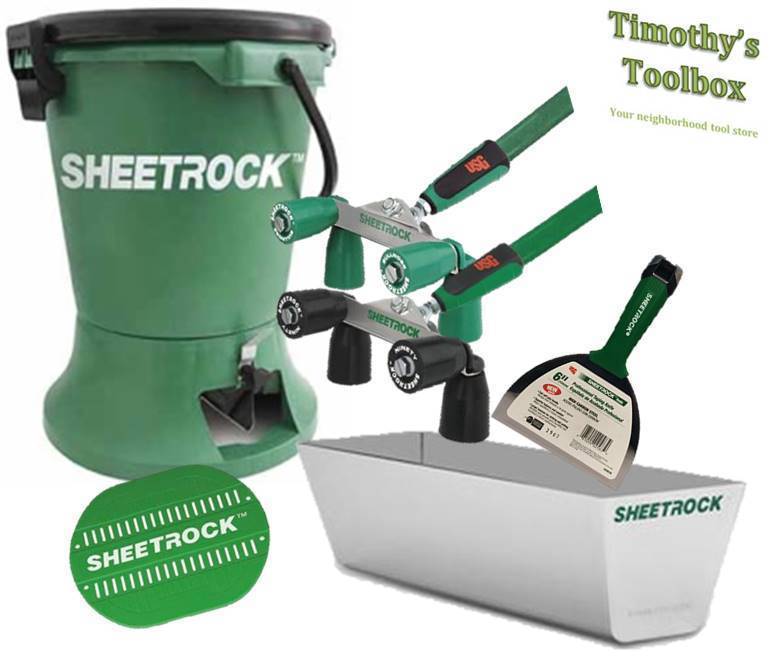 USG Sheetrock Tools Paper-Face Corner Bead Hopper w/ Rollers, Pan ...