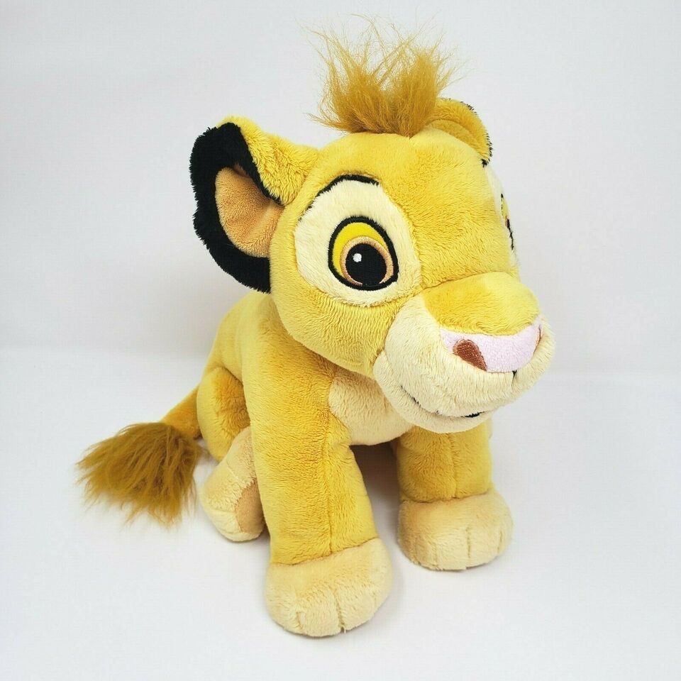 DISNEY LION KING YOUNG SIMBA CUB JUST PLAY STUFFED ANIMAL PLUSH TOY ...