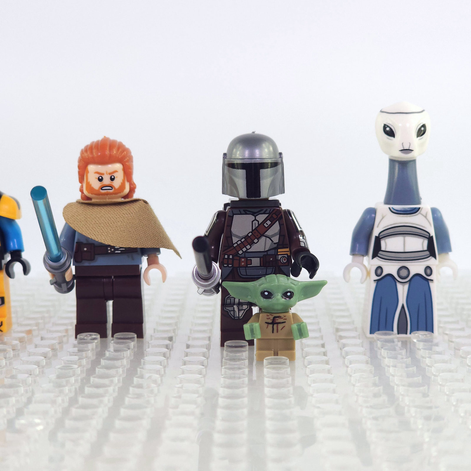 Star Wars Mandalorian Cad Bane Obi-Wan Luke Skywalker Taun We 7pcs ...