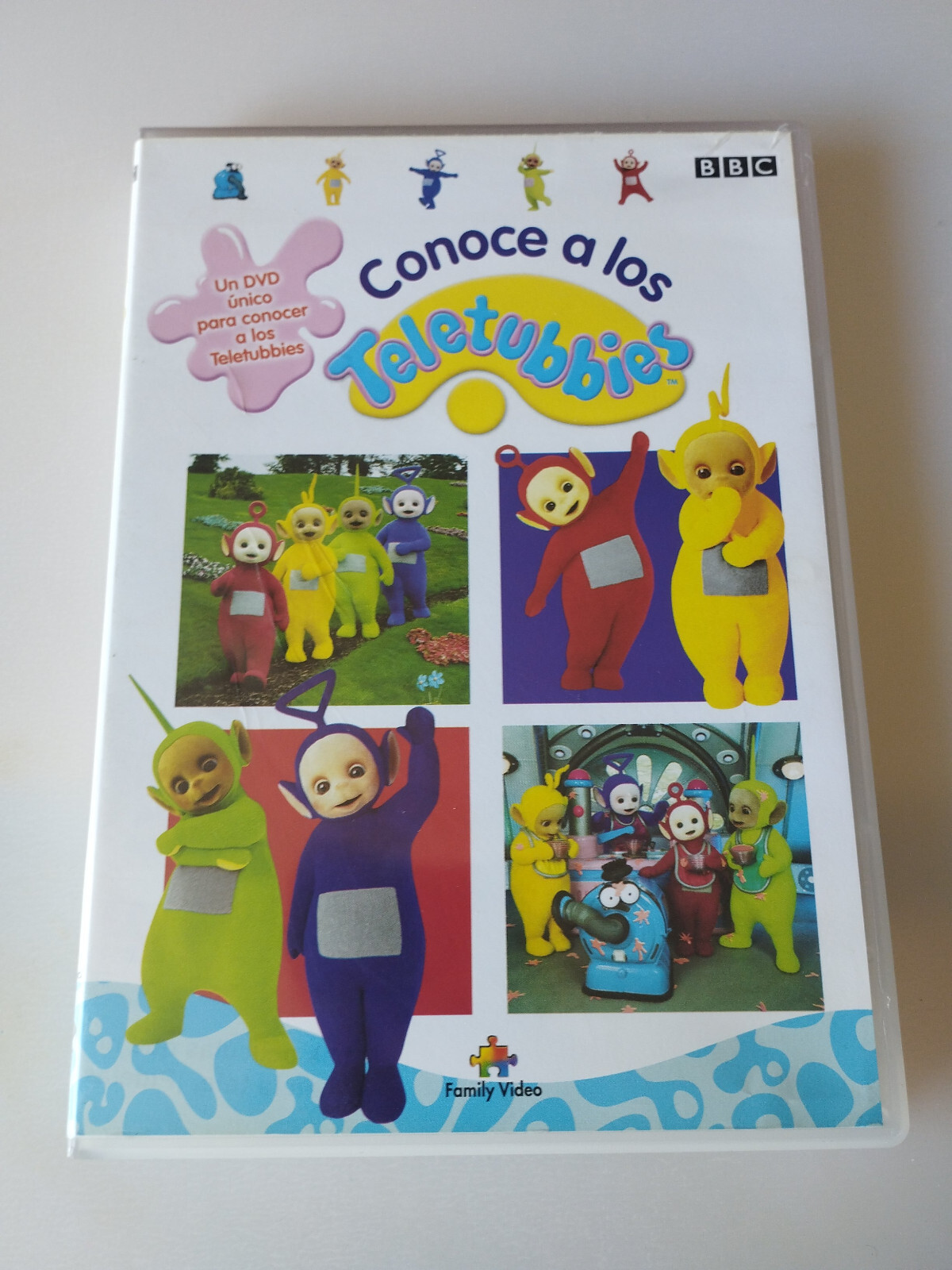 Teletubbies Connu A los Teletubbies BBC - DVD Espagnol Anglais Région 2 ...