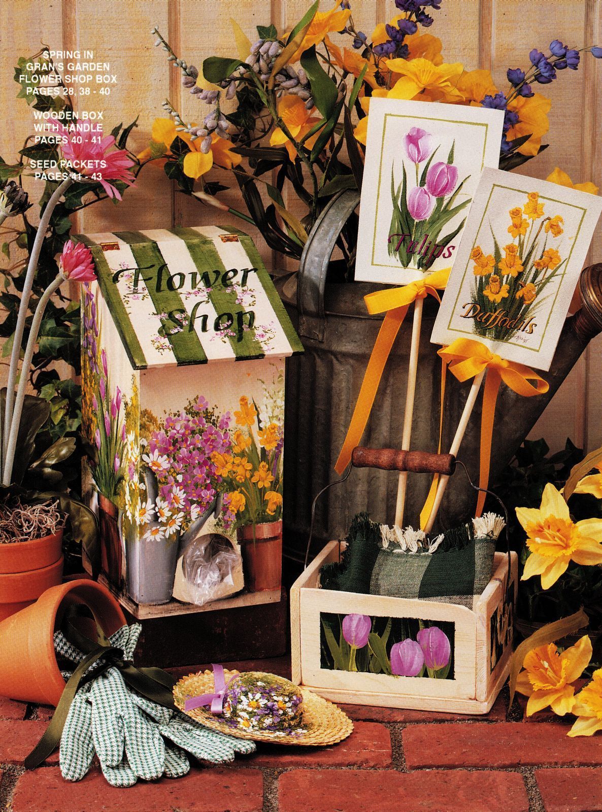 Tole Decorative Painting Gran's Garden Party Ros Stallcup Floral Book ...