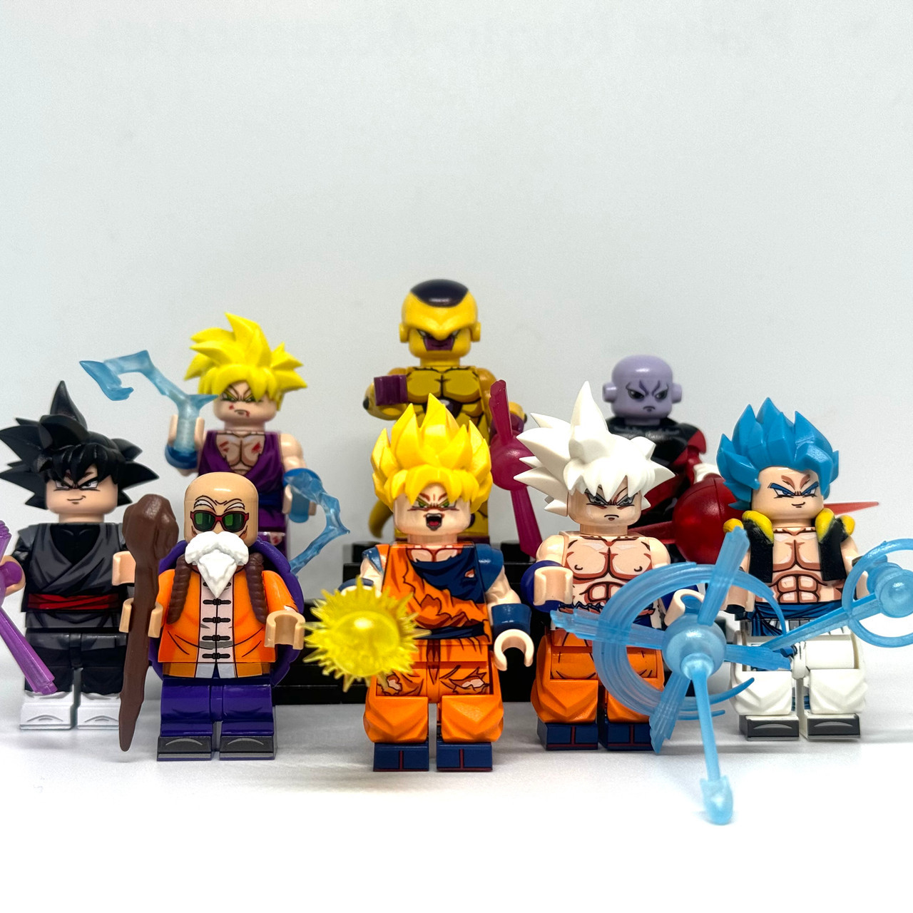 8pcs Dragon Ball Goku Ultra Instinct Goku Black Jiren Frieza ...