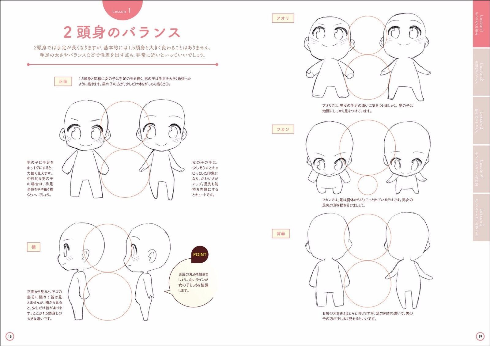 How to Draw Super-Deformed Characters Guide Book Basic Expressions ...