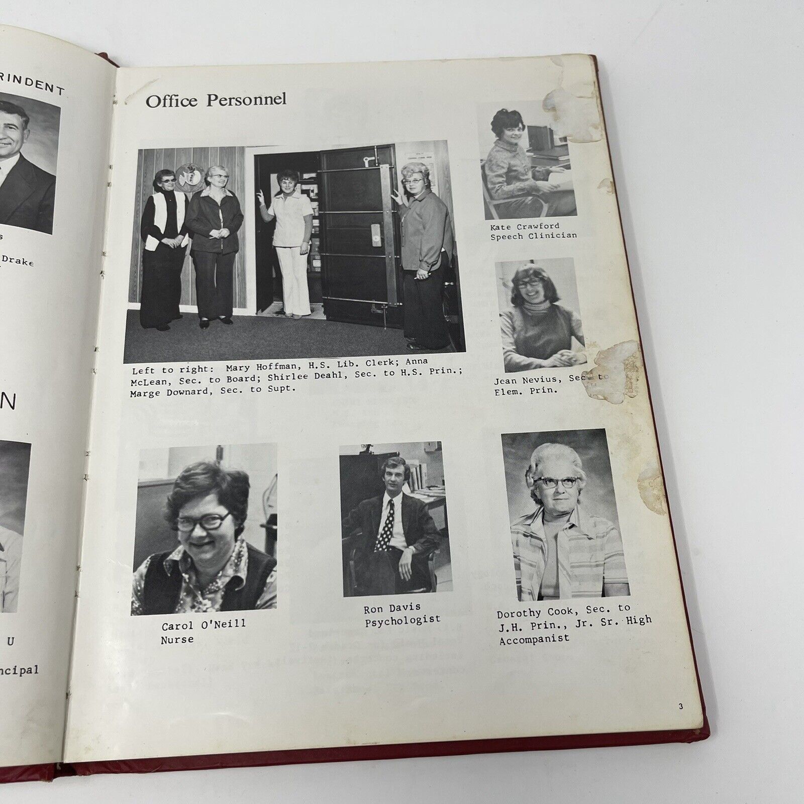 1977 Corning Iowa High School Red Raider Yearbook Annual Photographs ...