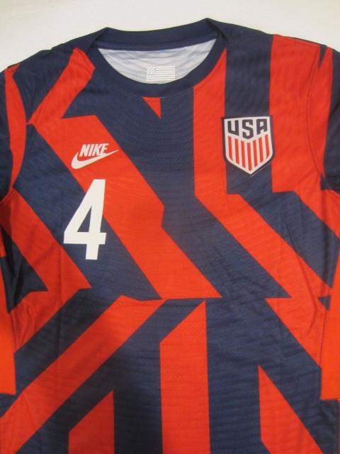 Tyler Adams #4 USA USMNT World Cup Qualifiers Match Away Soccer Jersey ...