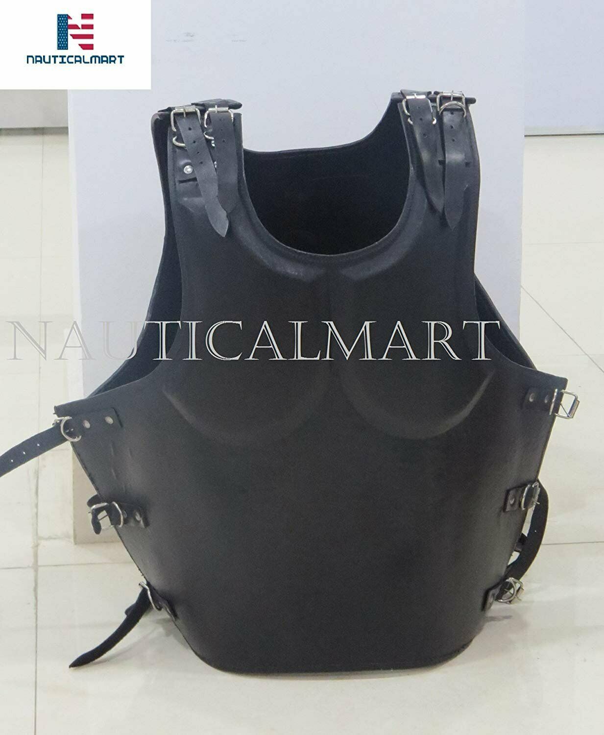 NauticalMart Medieval Leather Muscle Armor Collectible Roman Heavy ...