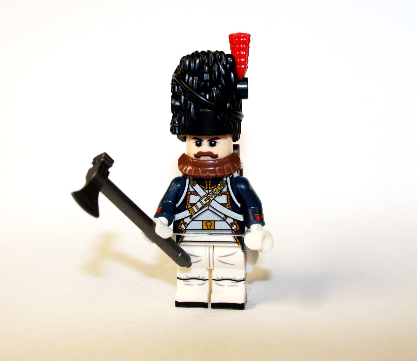 French Old Guard Sapper Napoleonic War Waterloo Minifigure - LEGO (R ...