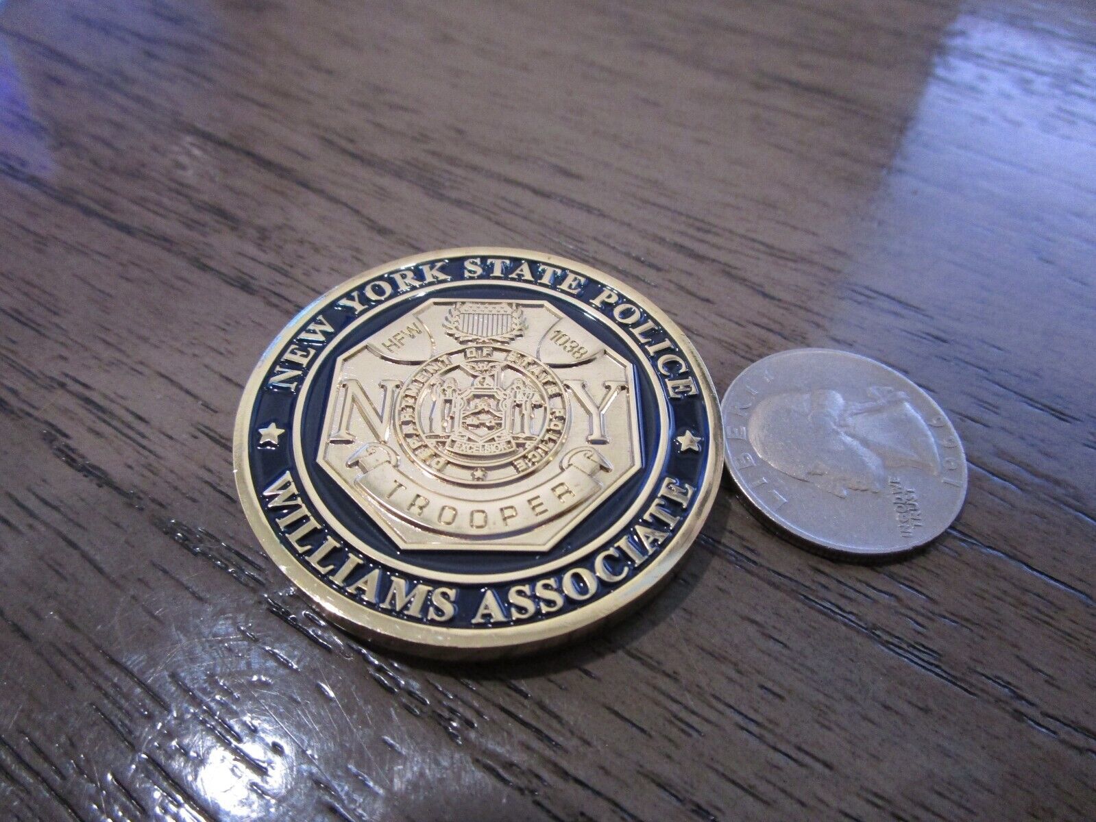 New York State Police 32nd Homicide Seminar Challenge Coin #156R ...