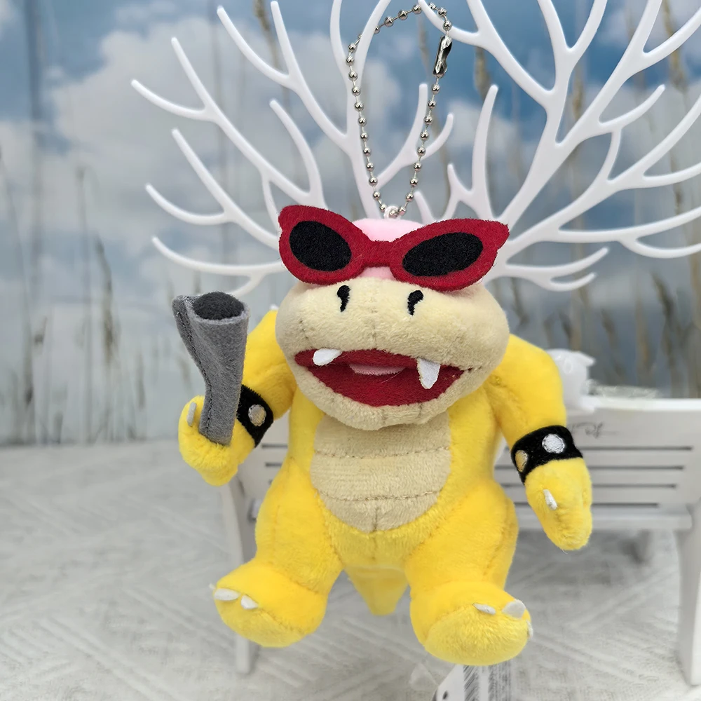 Super Mario Bros. Roy Koopa Bowser 4inin Stuffed Animal Keychain ...