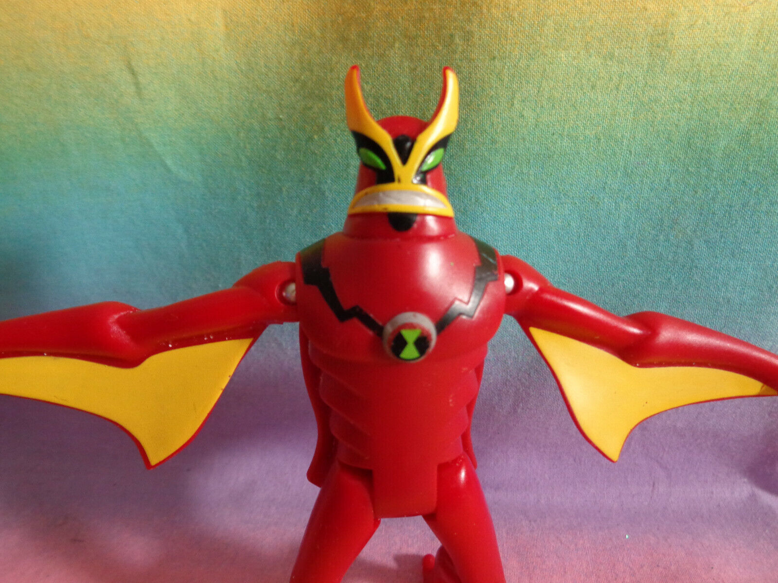 Ben 10: Alien Force Jet Ray Cartoon Network Red Action Figure - as is ...