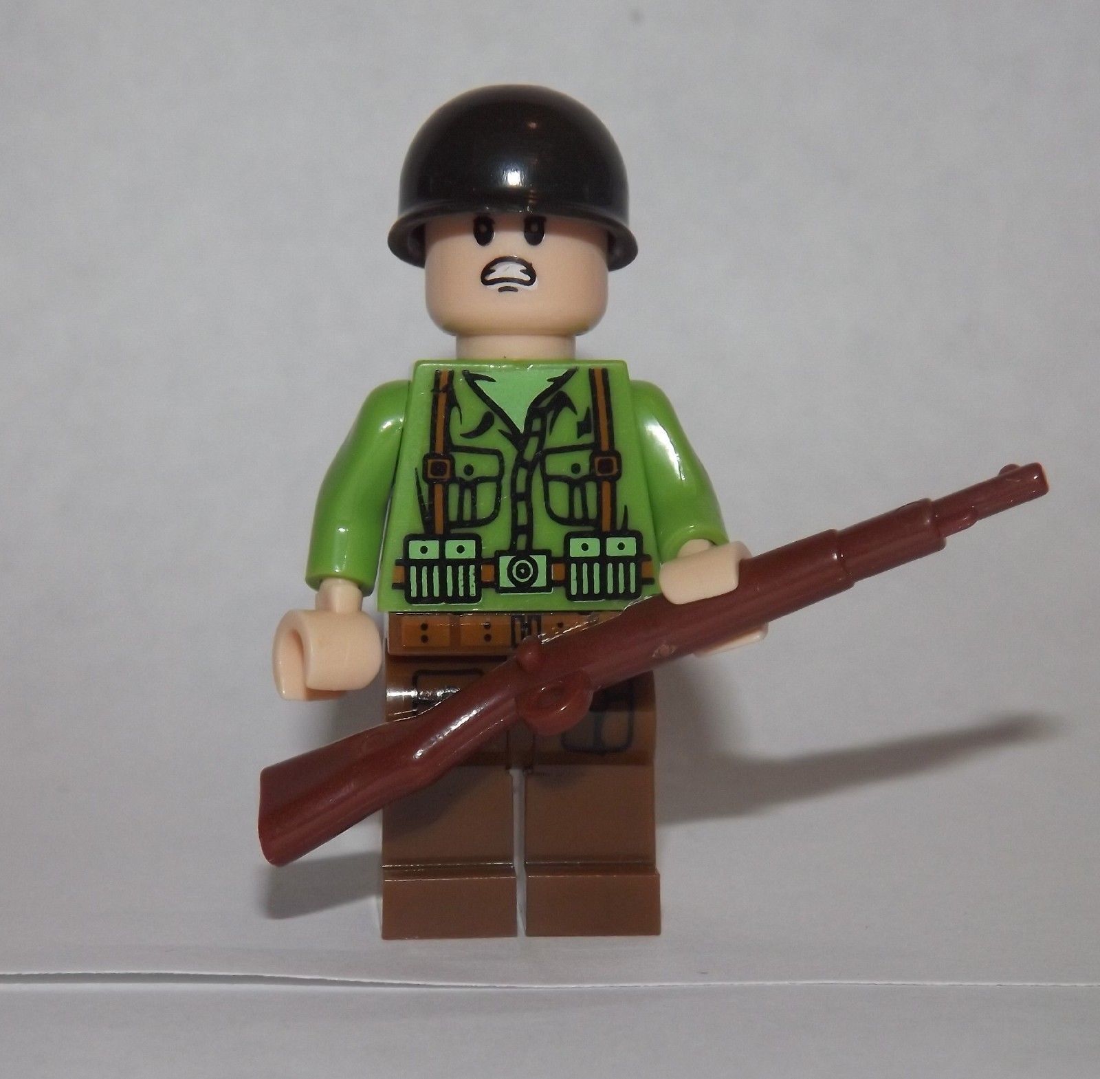 Ww2 Army Soldier Gi Custom Minifigures - LEGO (R) Minifigures