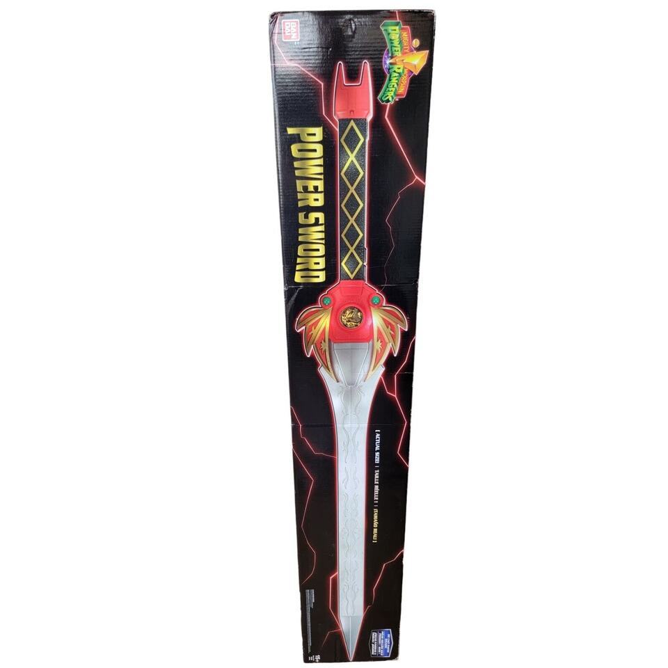 Mighty Morphin Power Rangers Legacy RED RANGER POWER SWORD Bandai ...