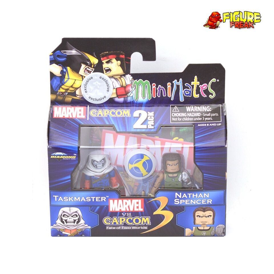 SH vs 3 Minifigure TRU Toys R Us Wave 2 Taskmaster & Nathan Spencer ...