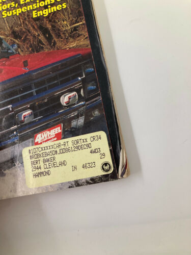 Petersen's 4 Wheel & Off-Road Magazine June 1990 Randy Hulett 87 Chevy ...