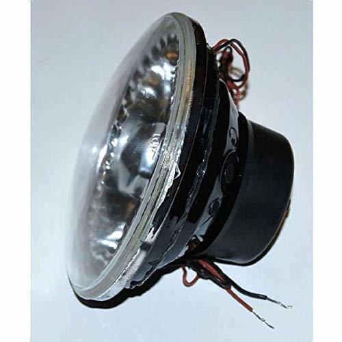 OCTANE LIGHTING 5-3/4 Blue Led Angel Eye Motorcycle Halo H4 Headlight ...