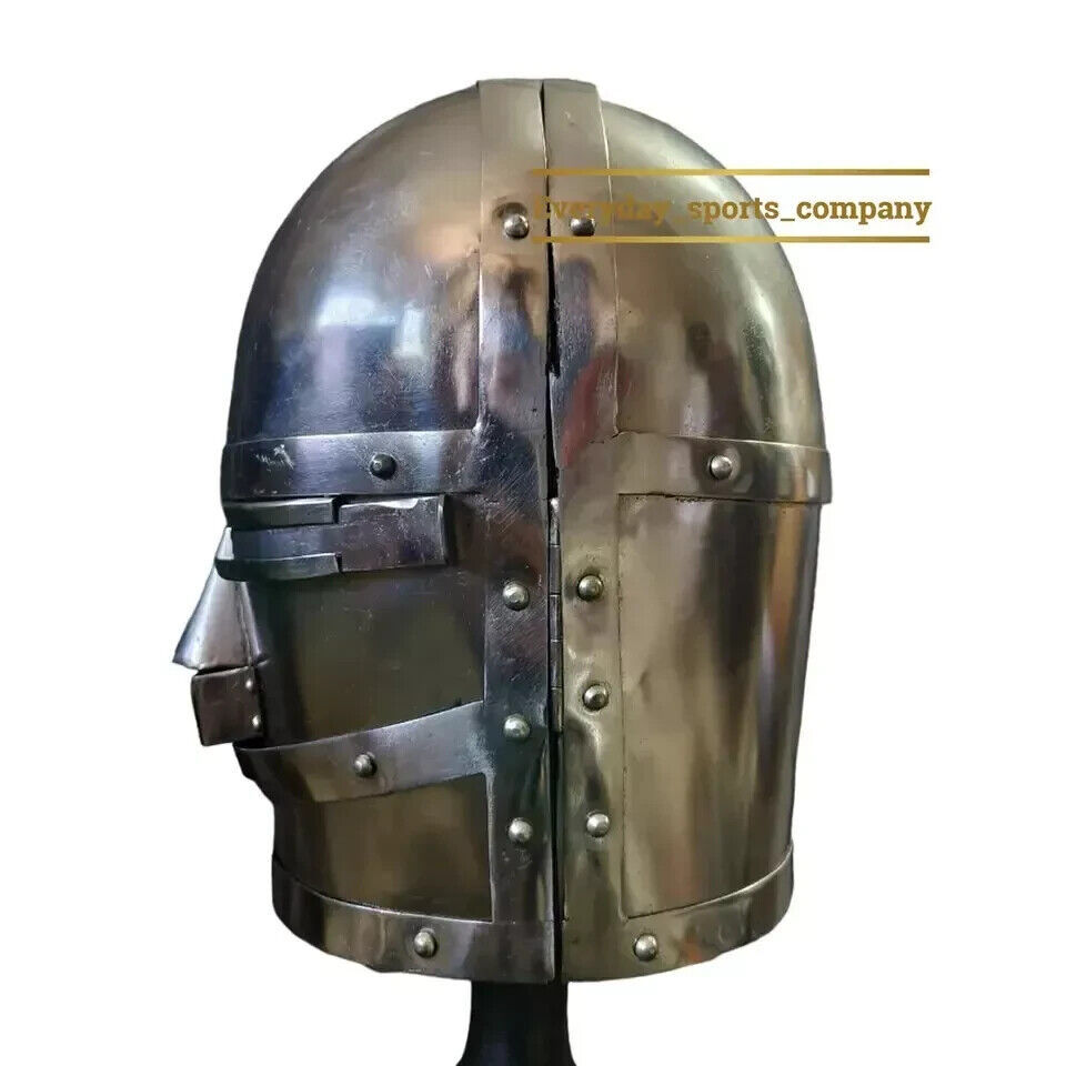 Antique Medieval Torture Helmet - Public and similar items