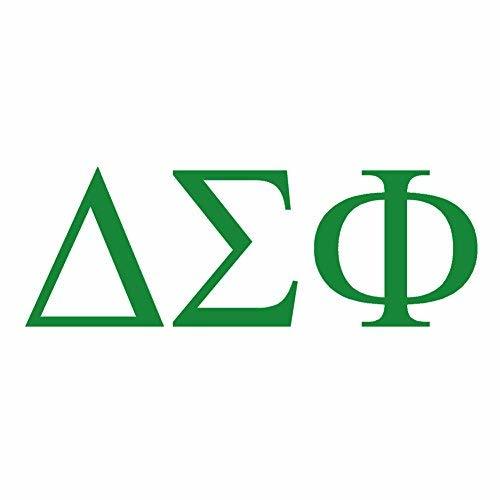 DELTA SIGMA PHI Fraternity Vinyl Decal by StickerDad - size: 6", color ...