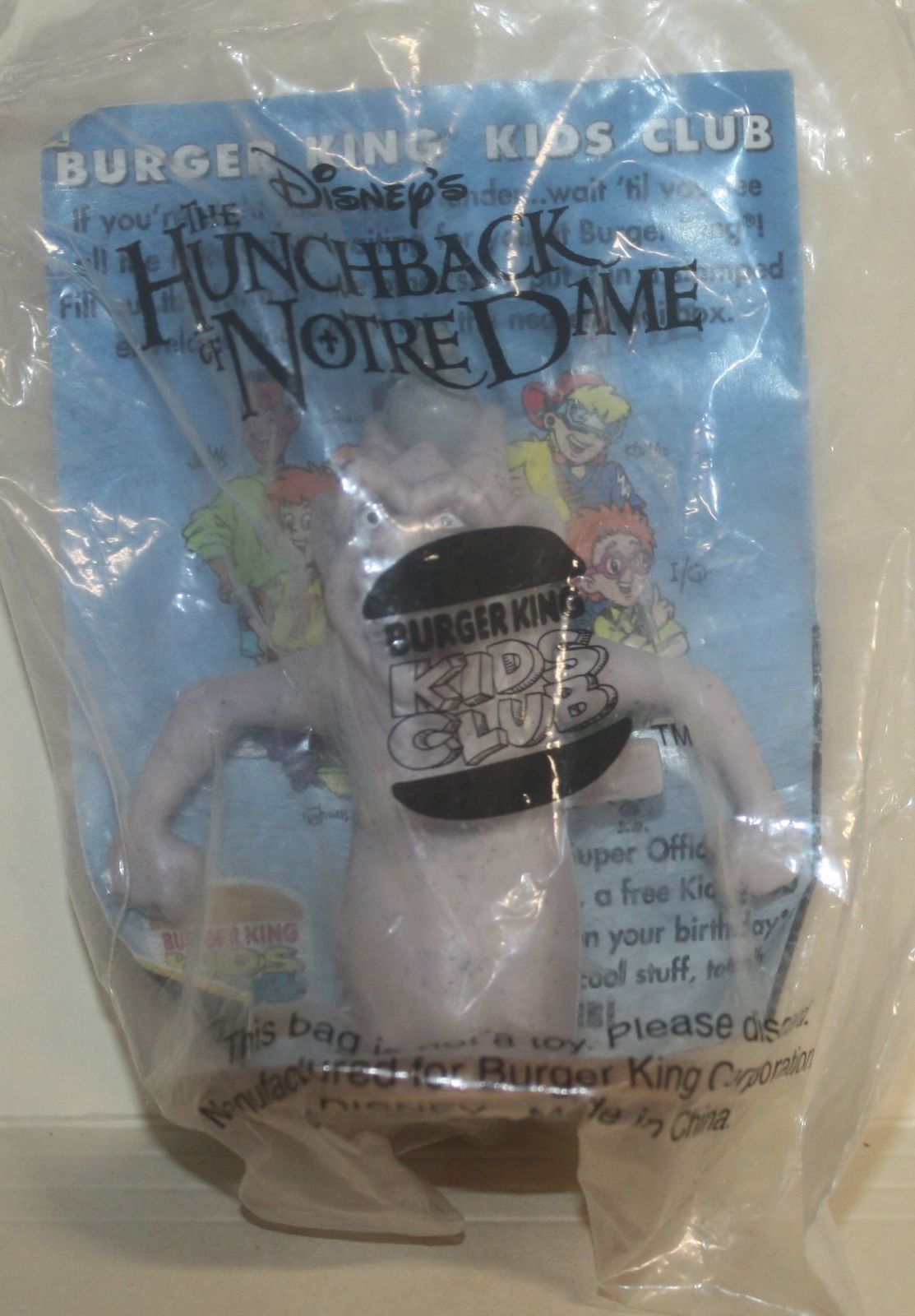 1996 Burger King Disney's Hunchback of Notre Dame Laverne in Package ...