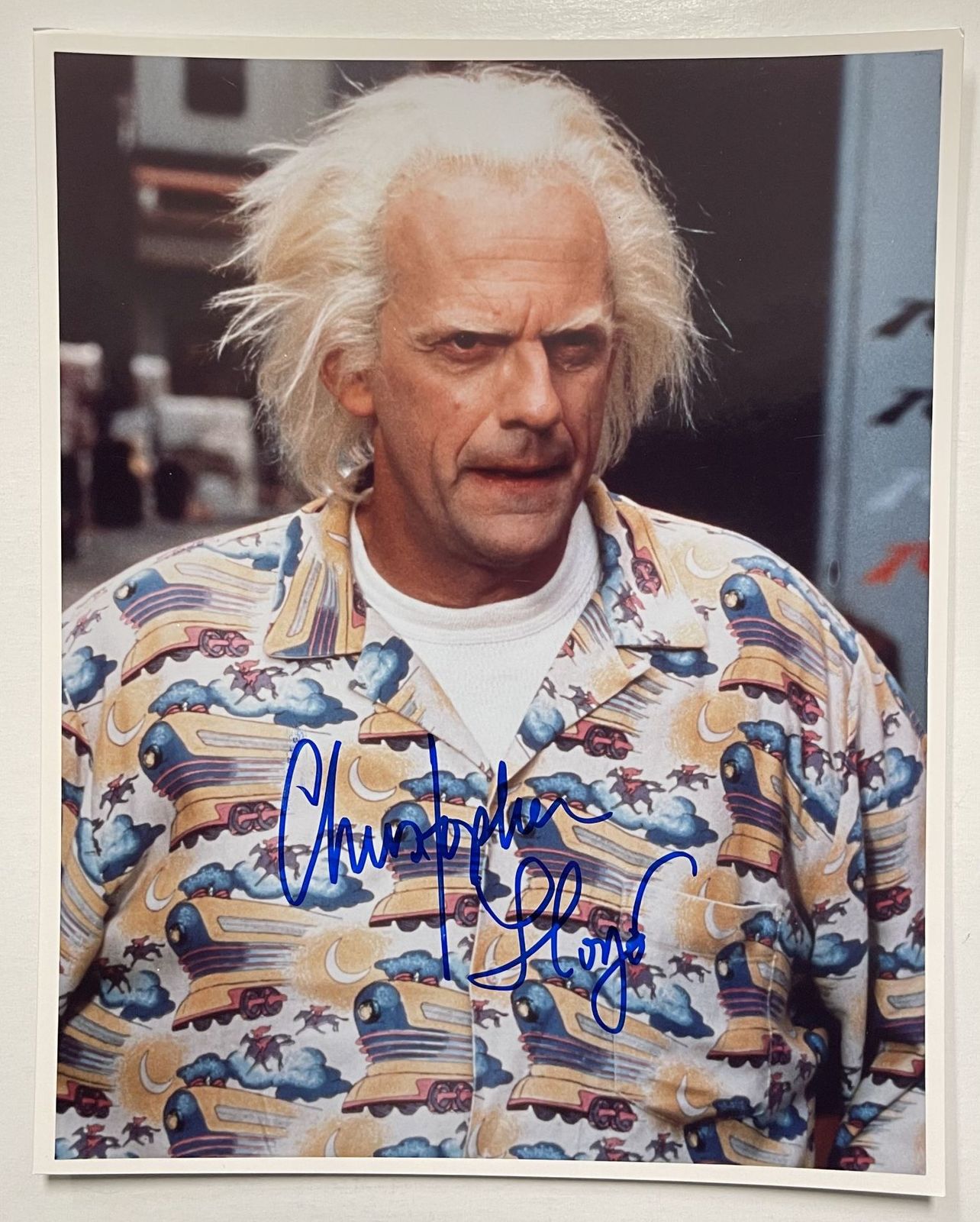 Christopher Lloyd Signed Autographed "Back to the Future" Glossy 8x10 ...