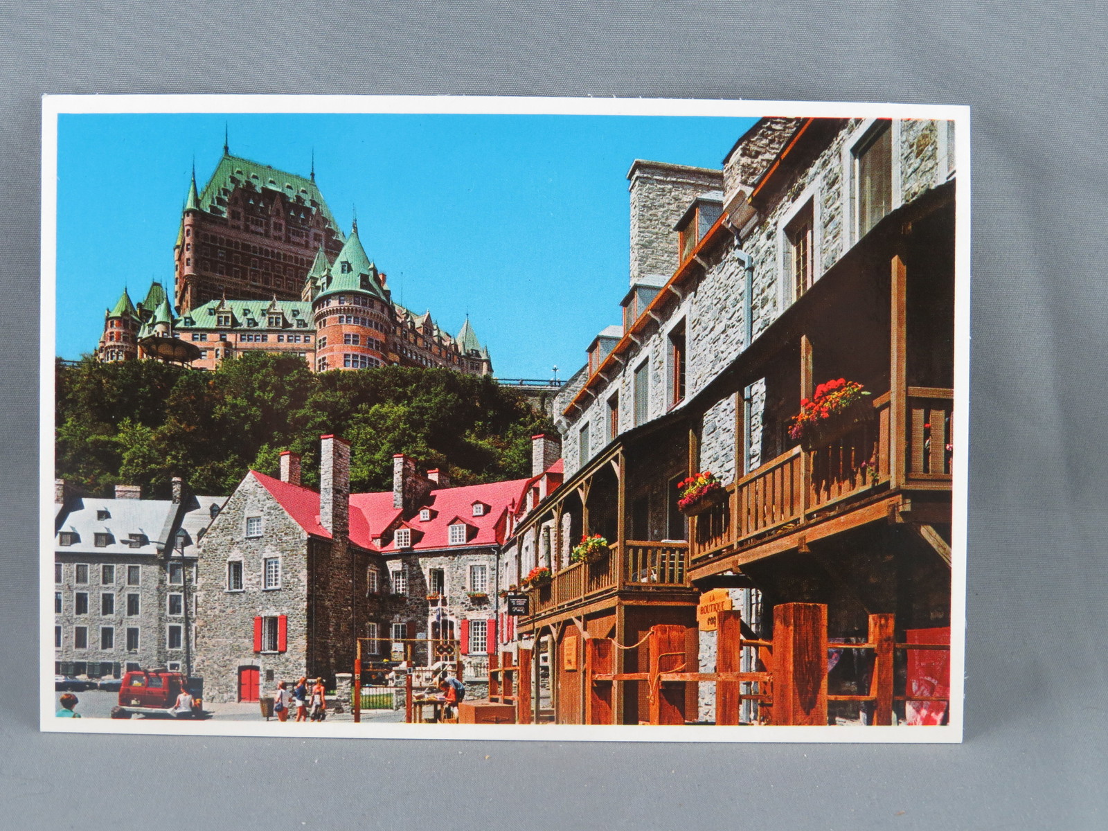 Vintage Postcard - Quebec City Chateau Frontenac - JC Richard Inc ...